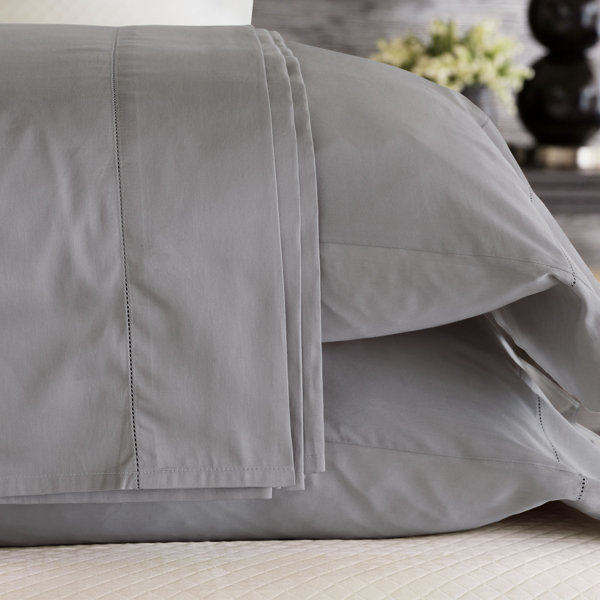 Eastern Accents 100% Cotton Sateen Solid Colour Sheet Set - Wayfair Canada