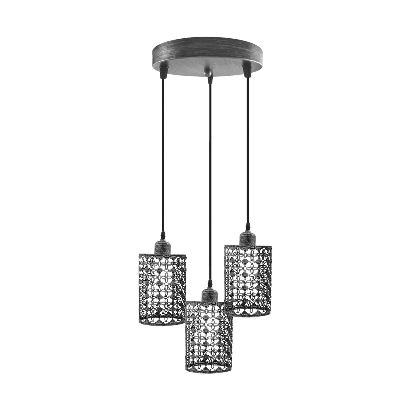 Borough Wharf Chorio 3-Light Cluster Cylinder Pendant | Wayfair.ie