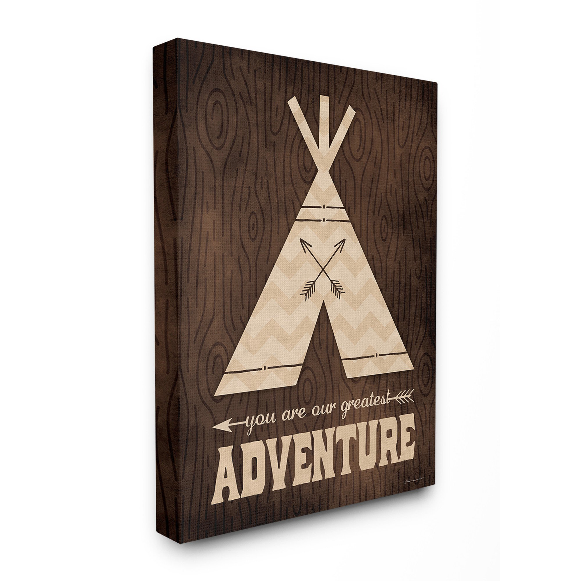 Redwood Rover Curtsinger You are Our Greatest Adventurer Wood Grain ...