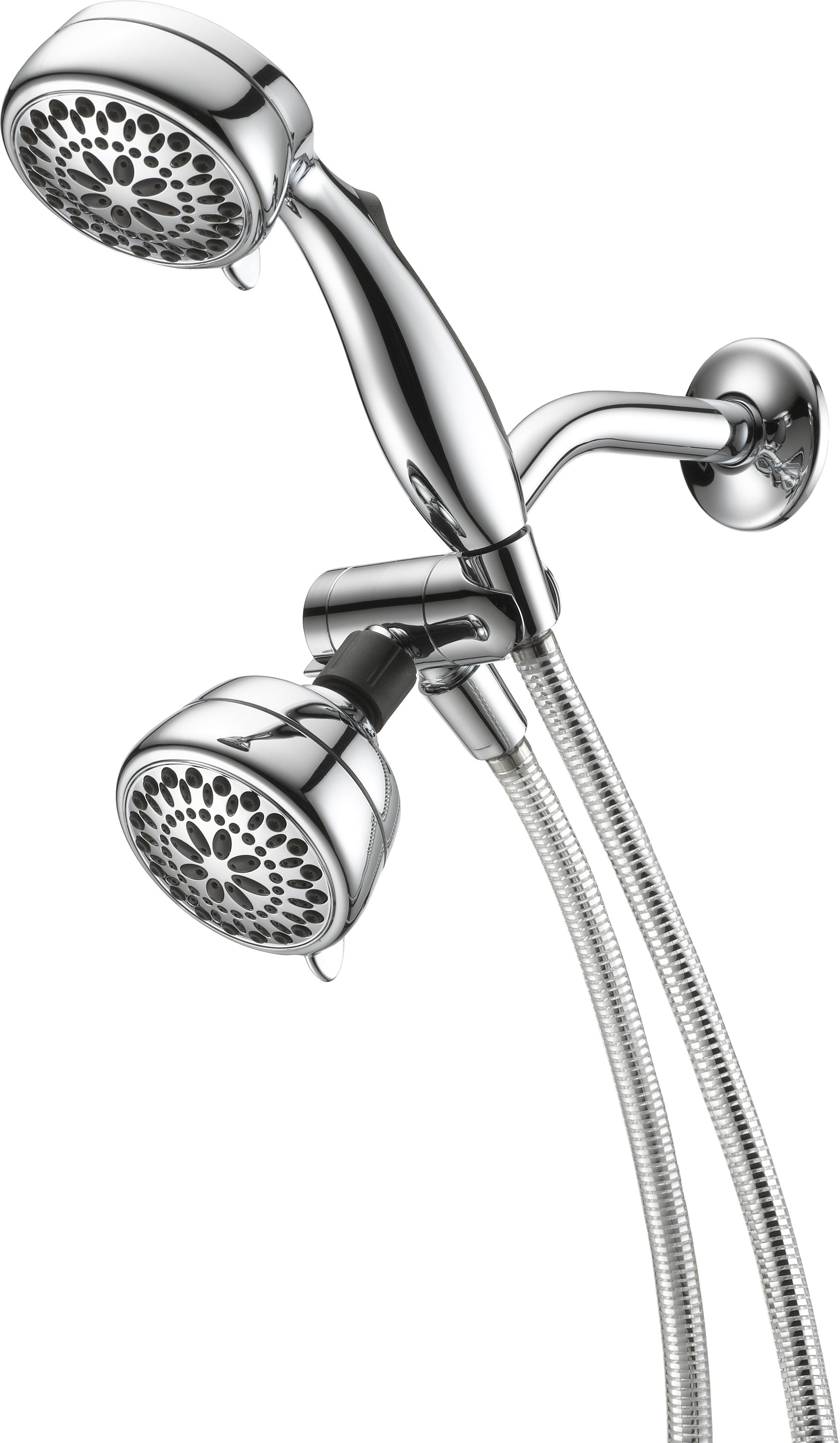 Delta Multi Function Dual Shower Head with TouchClean | Wayfair