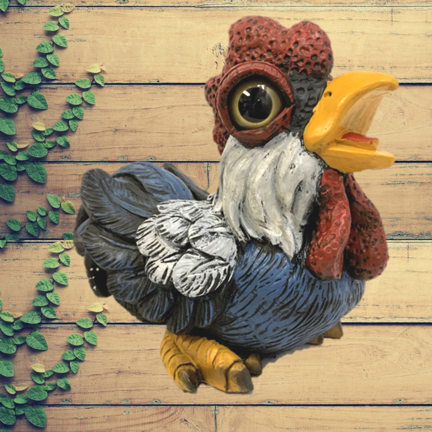 HomeStyles Country Critters Rooster "Freddie" Whimsical Garden Statue ...