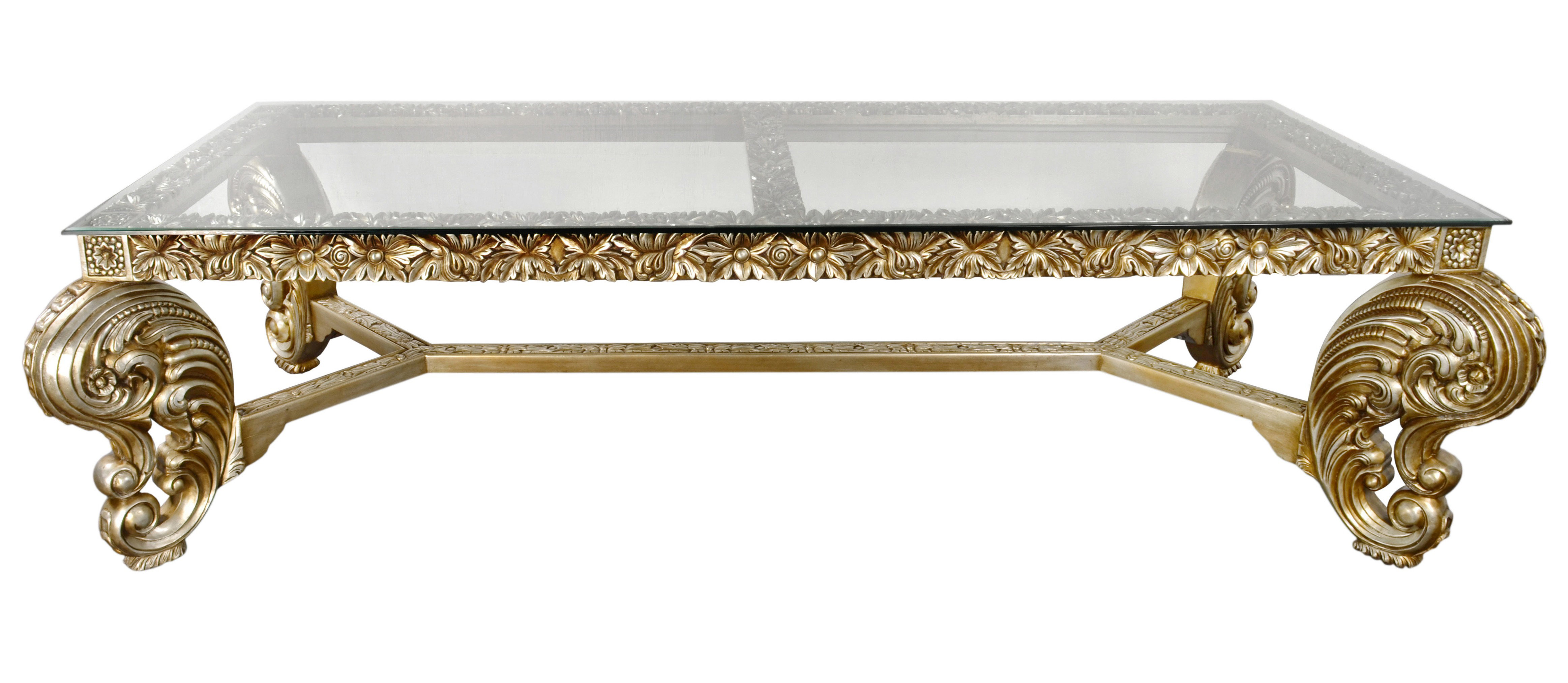 AFD Home Glass Top Solid Wood Base Dining Table - Wayfair Canada