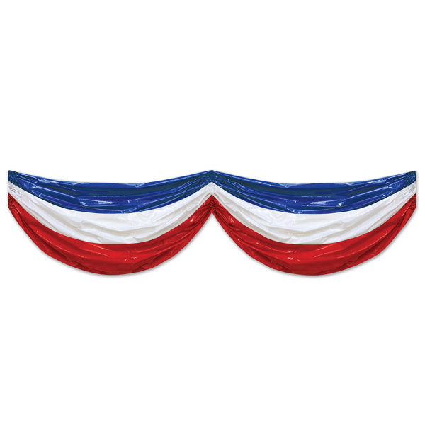 House of Hampton® Patriotic Plastic Bunting | Wayfair