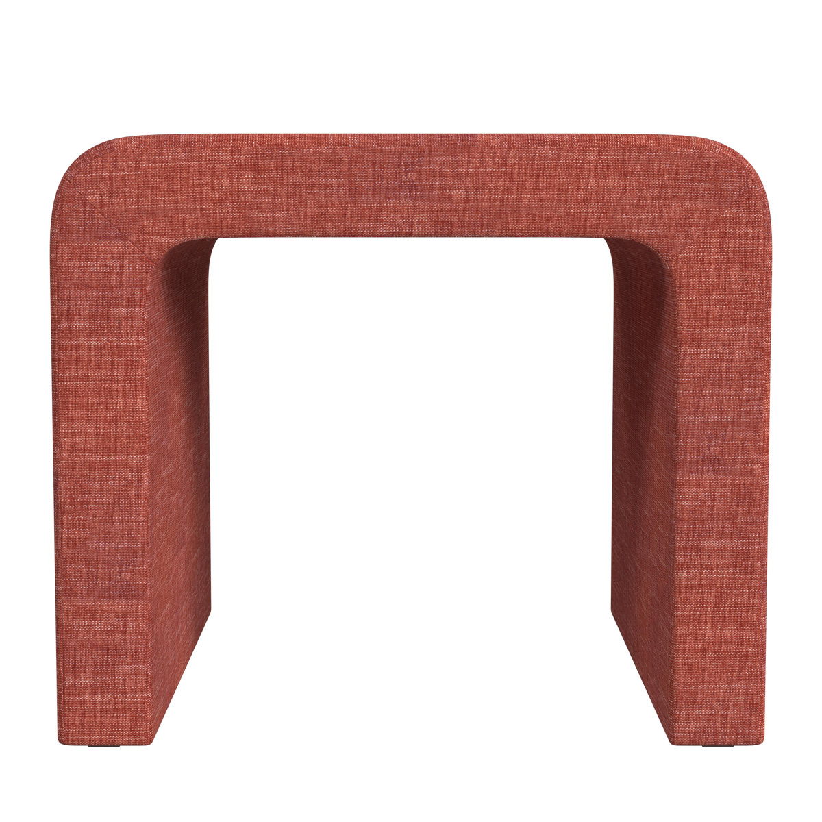 Homepop Arch Ottoman - Rust & Reviews | Wayfair