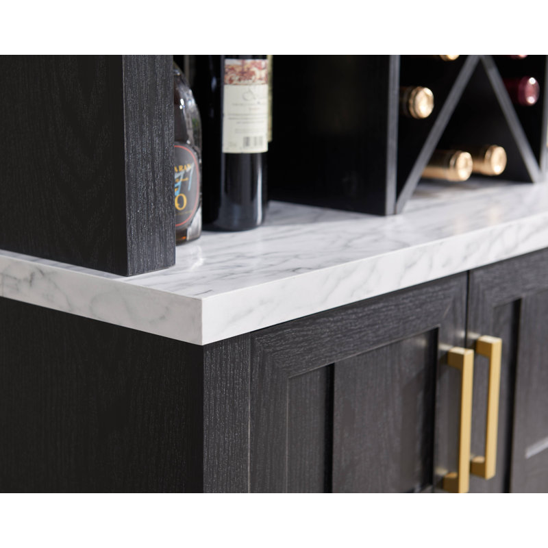 Wade Logan® Bardha 41.7'' Bar Cabinet & Reviews | Wayfair