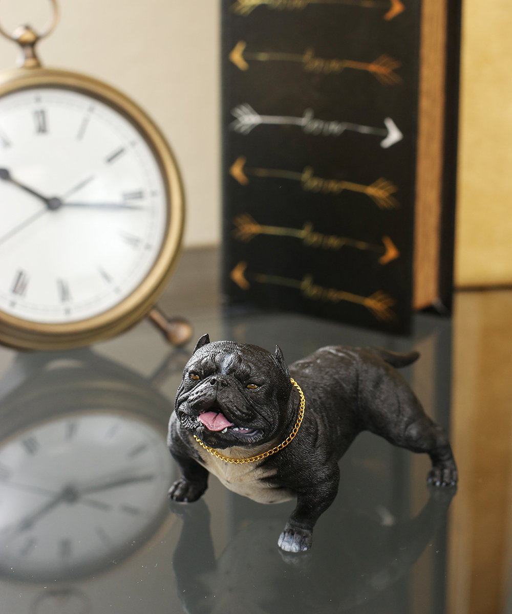 Charlton Home Fenella American Bully Exotic Statue - Wayfair Canada