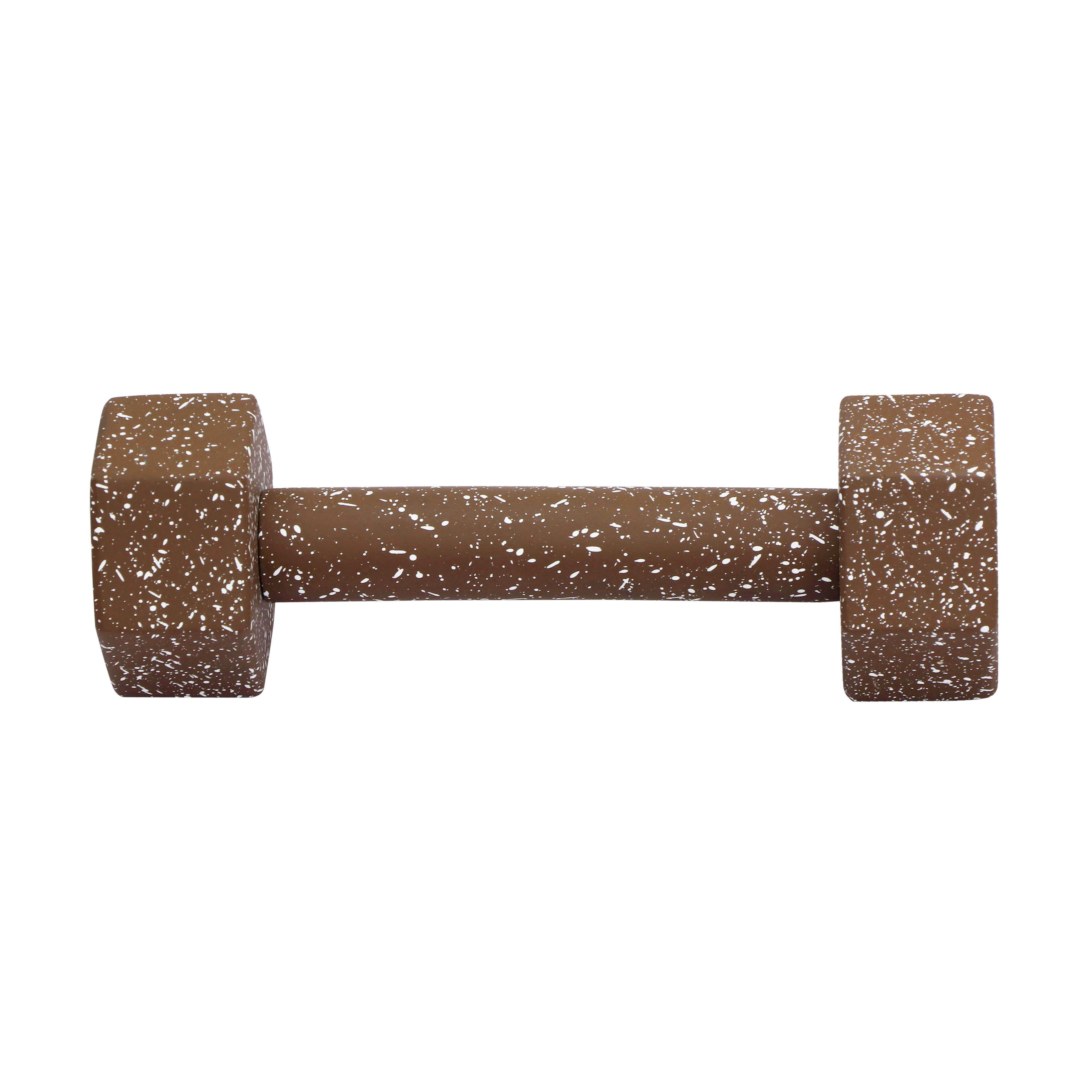 Winston Porter Gabby Speckled Brick Red Decorative Dumbbell | Wayfair