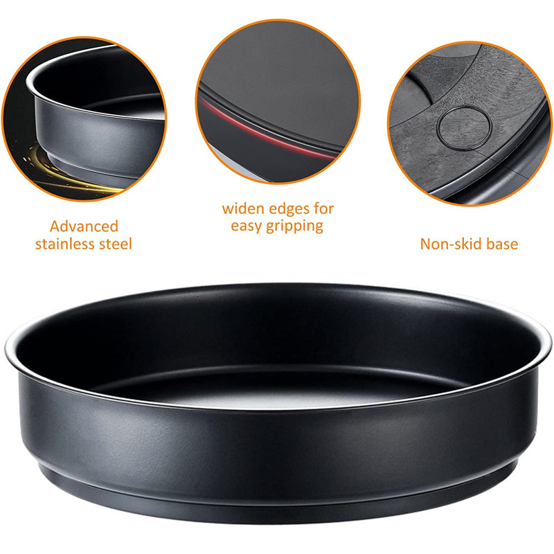 Rebrilliant Rotating Turntable Lazy Susan 2 Pieces & Reviews | Wayfair