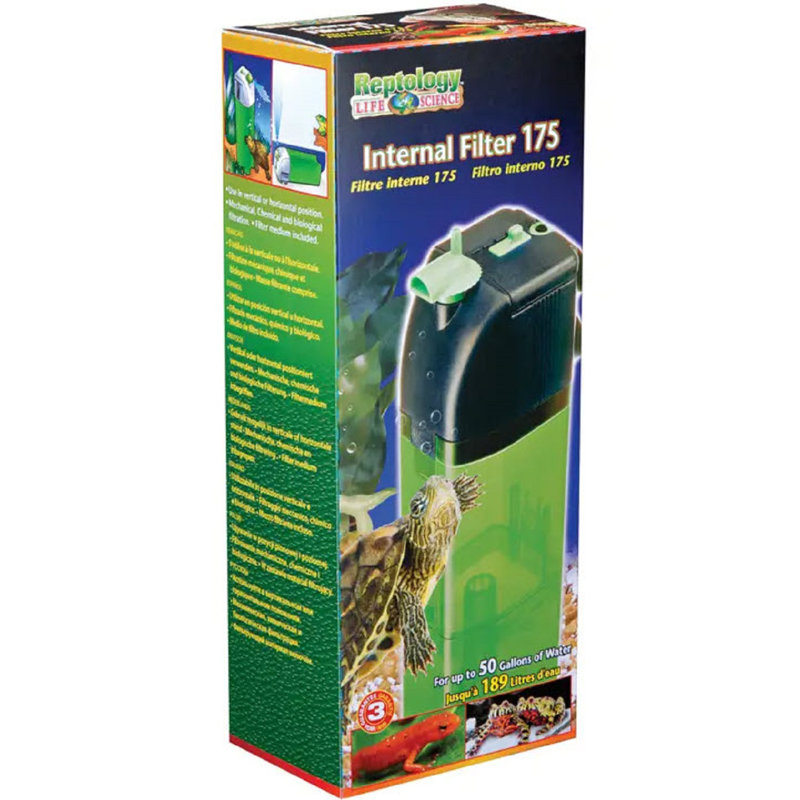 Penn Plax Reptology Internal Filter for Turtle Tanks Up to 50 Gallons ...