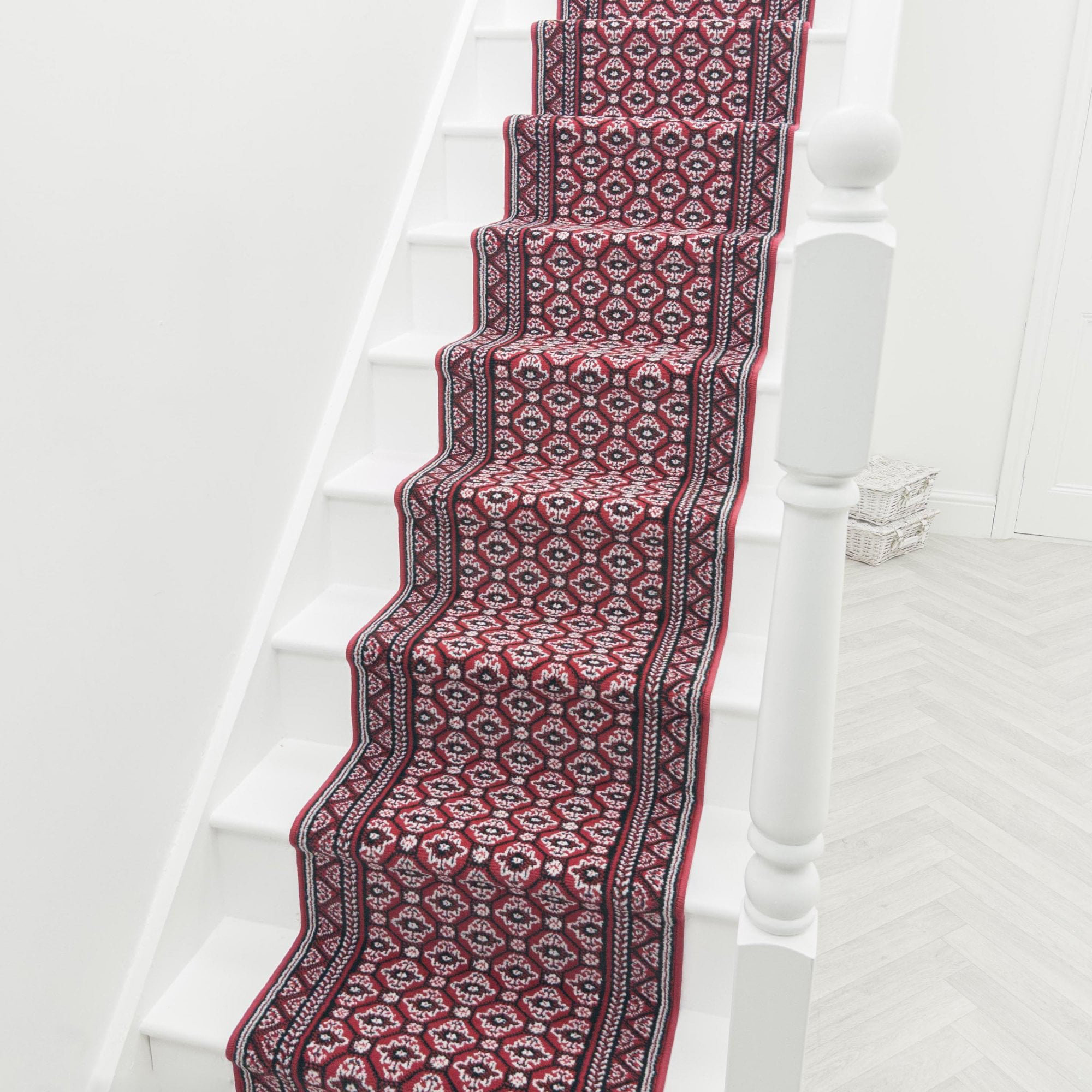Langley Street Heriz Dark Red Stair Runner – Soft & Durable Carpet ...