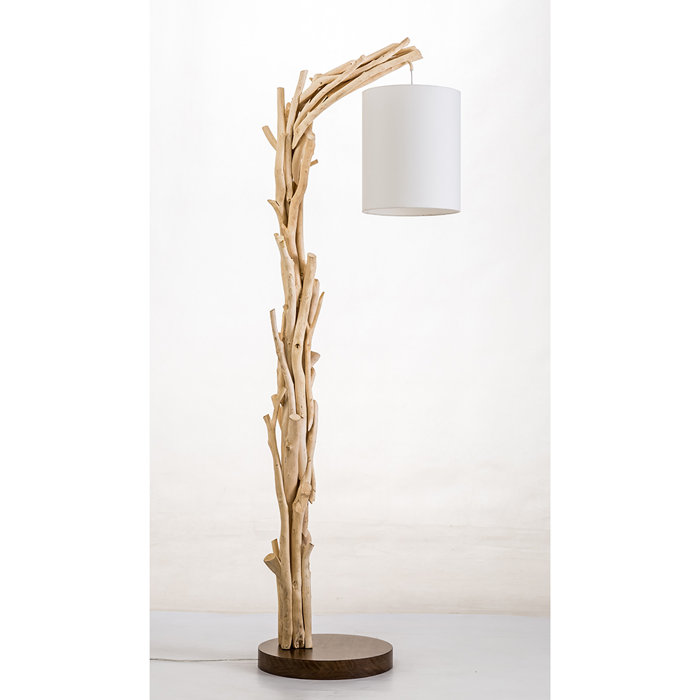 Union Rustic Schiavo 63.4'' Wood Tree Floor Lamp & Reviews | Wayfair