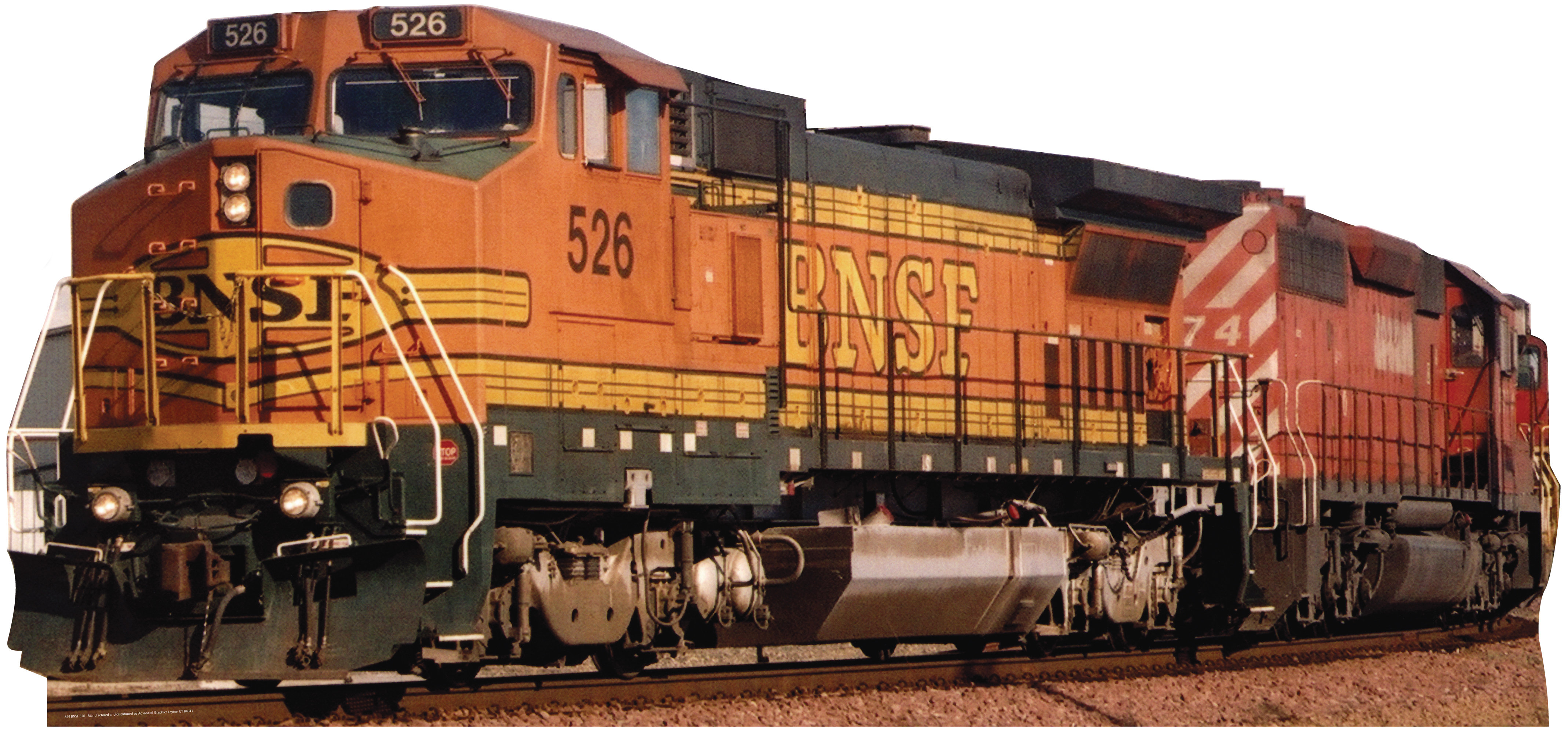 Advanced Graphics BNSF Train 526 Cardboard Stand-Up | Wayfair