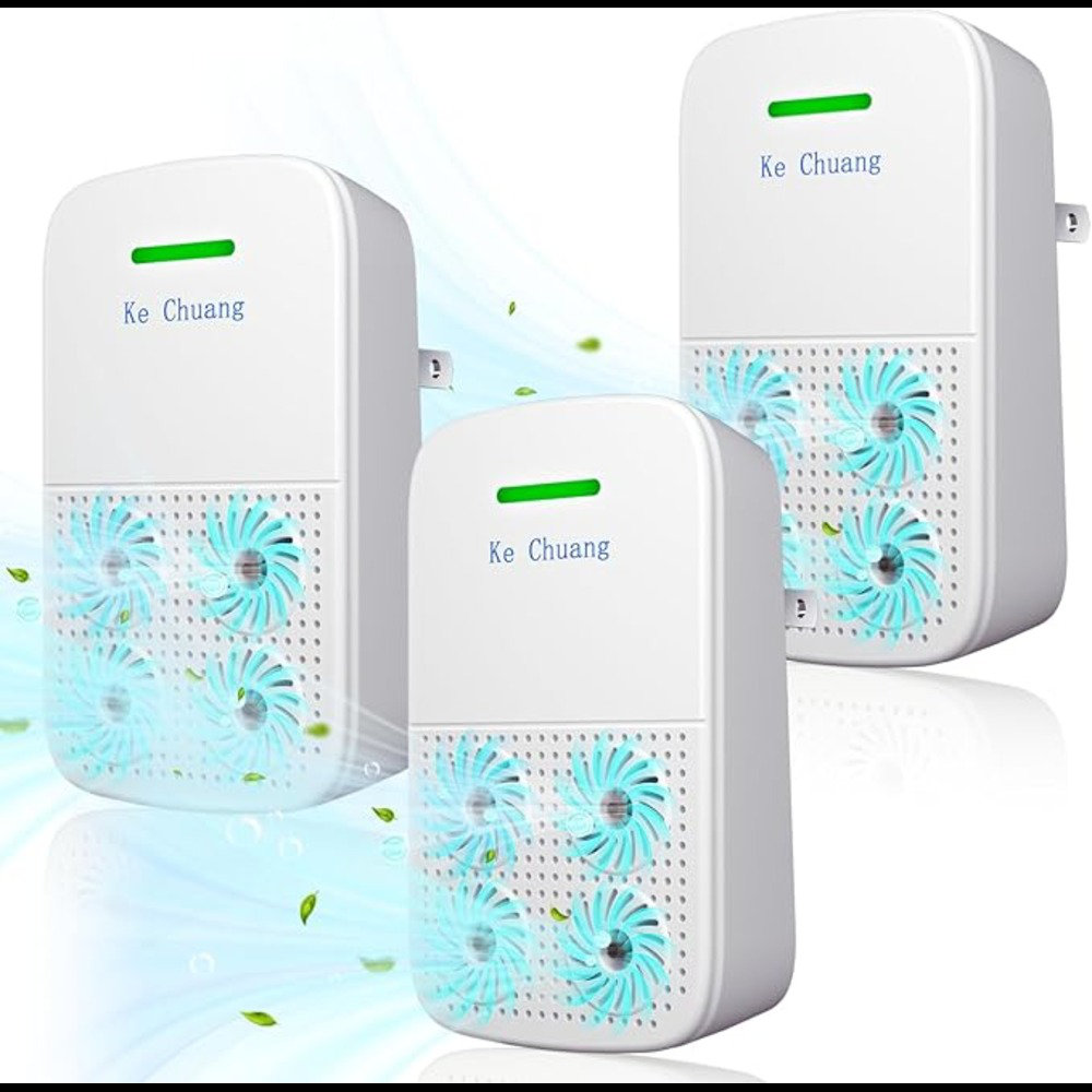 Invenitiah Air Ionizers/Plug In Air Purifier For Home (3 Pack ...