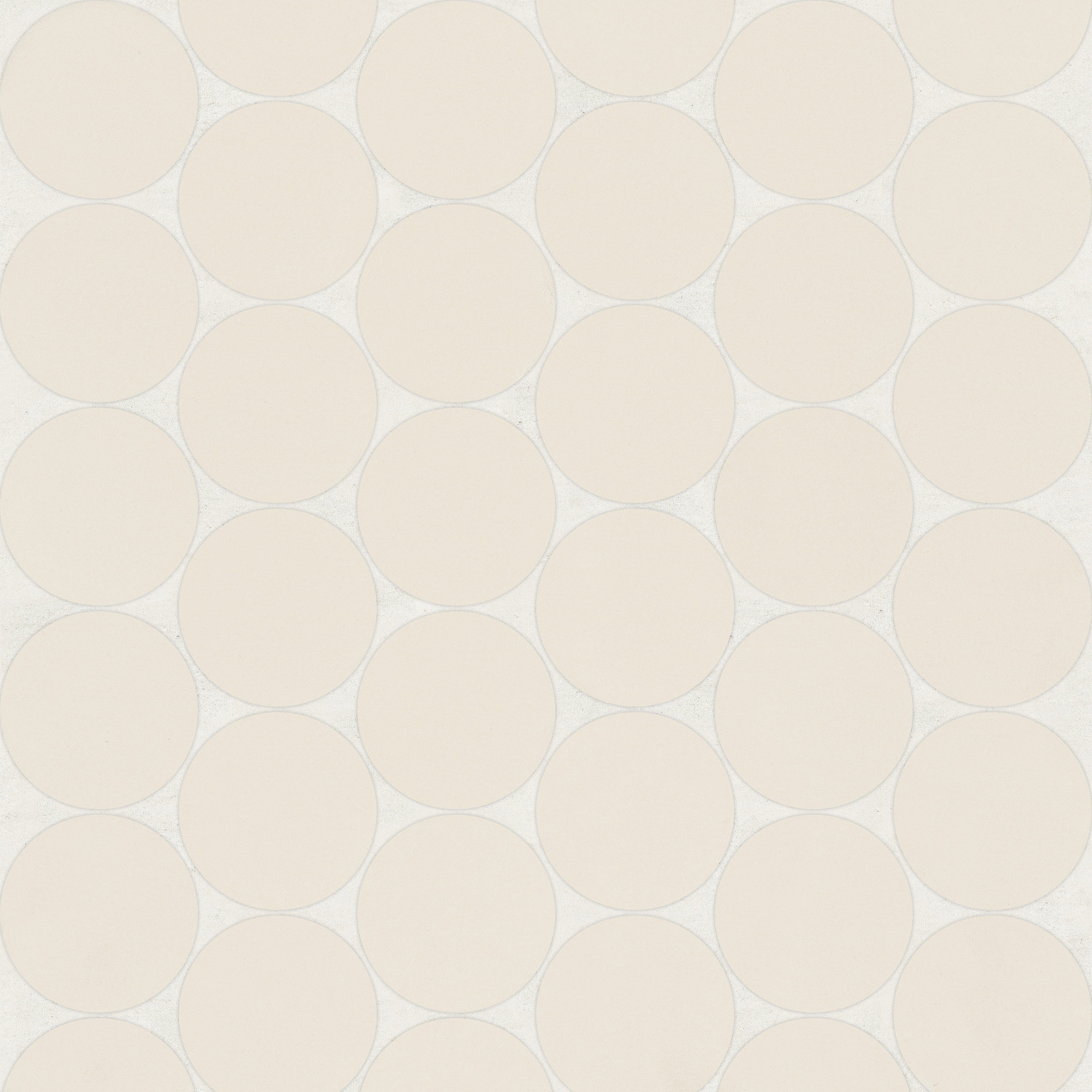 Bedrosians Marin 2" x 2" Penny Round Matte Porcelain Mosaic Tile in ...