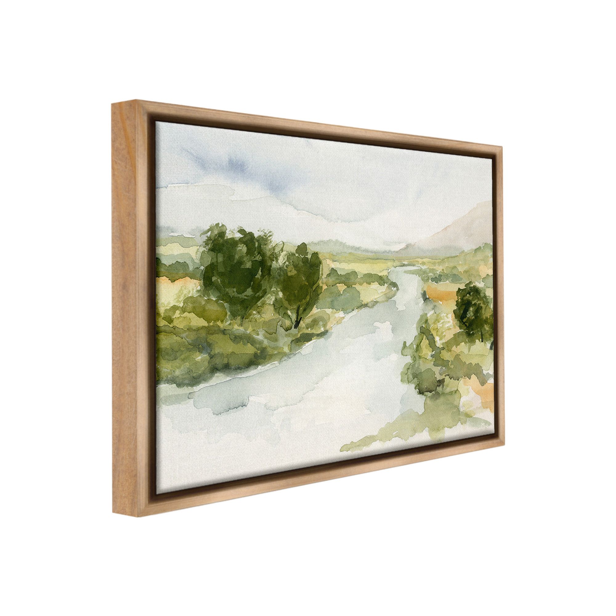 Red Barrel Studio Natural Flowing Stream Wall Art by Victoria Barnes ...