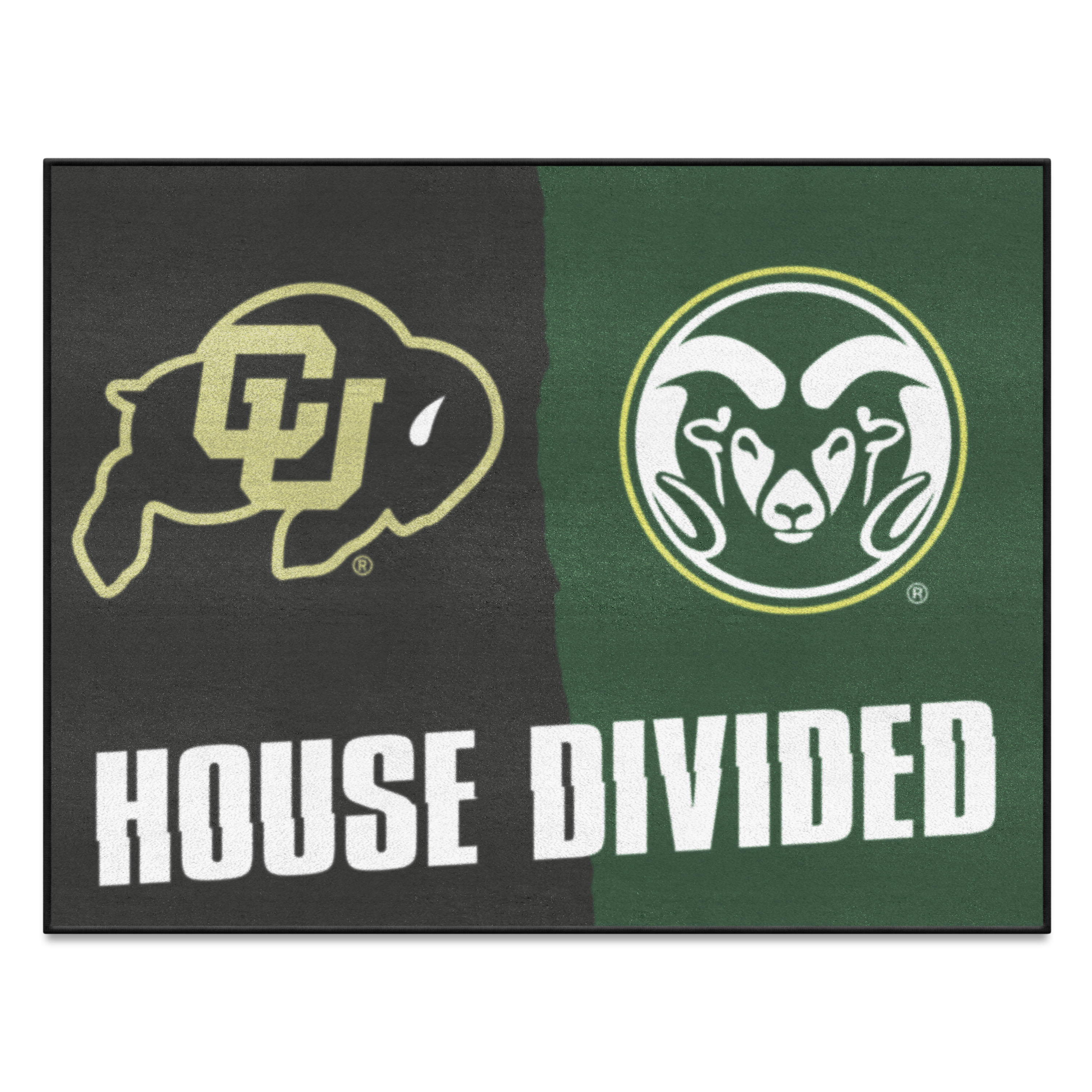 FANMATS House Divided - Colorado / Colorado State_House Divided ...