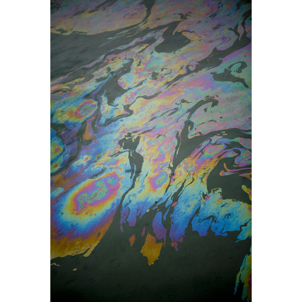 Marlow Home Co. Oil Slick von PWei - Kunstdrucke auf Leinwand - Wrapped ...