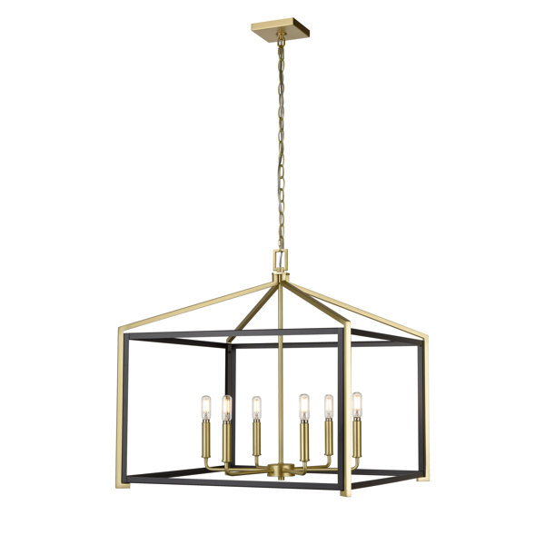 Latitude Run® Canan 6 - Light Dimmable Lantern Square / Rectangle ...