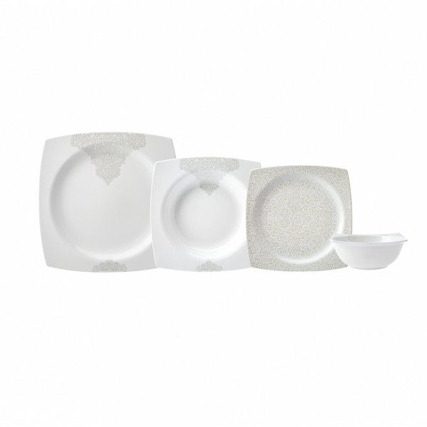 Karaca Ceramic Dinnerware - Set of 24 | Wayfair.co.uk