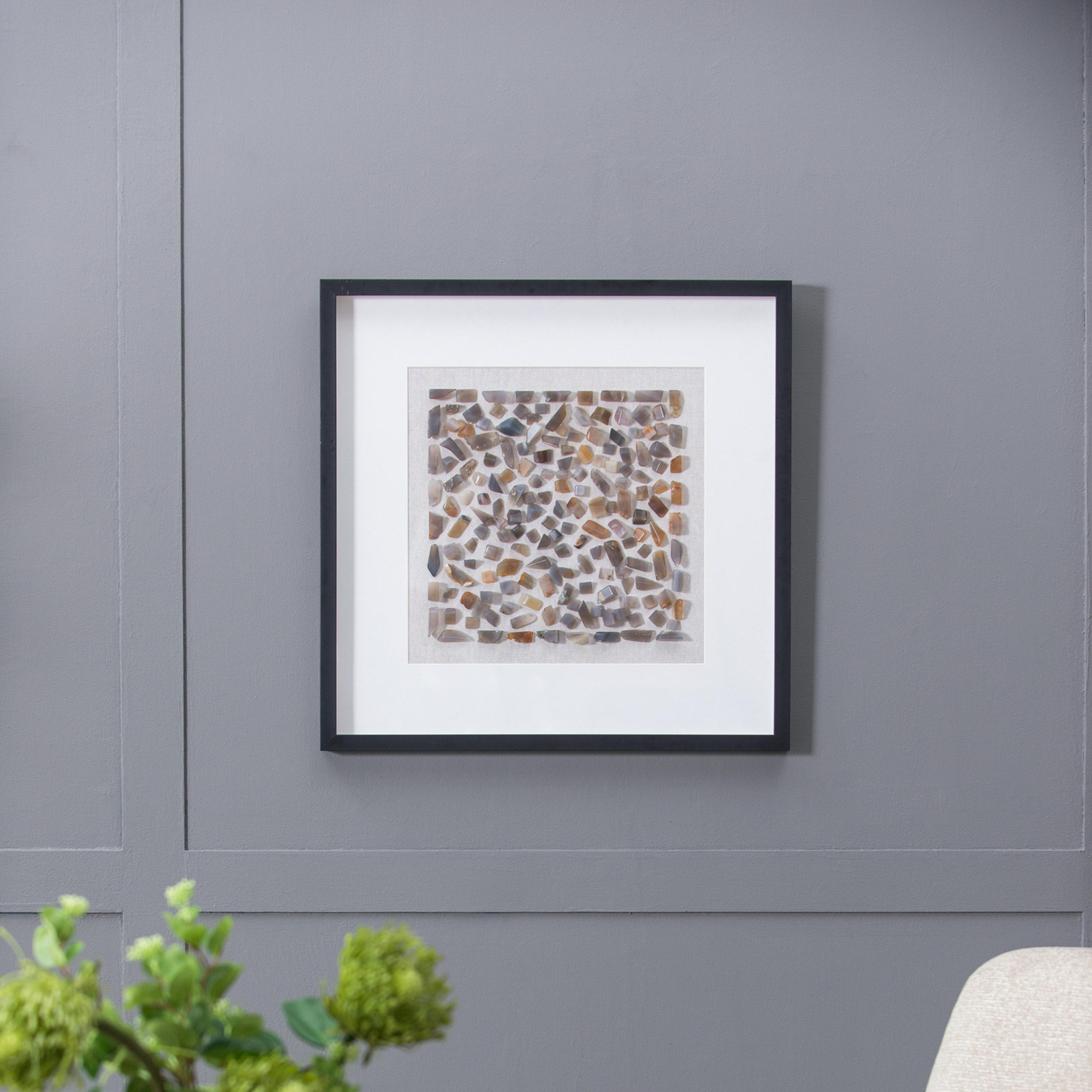 Dakota Fields Shokha Agate Shadow Box Wall Décor | Wayfair
