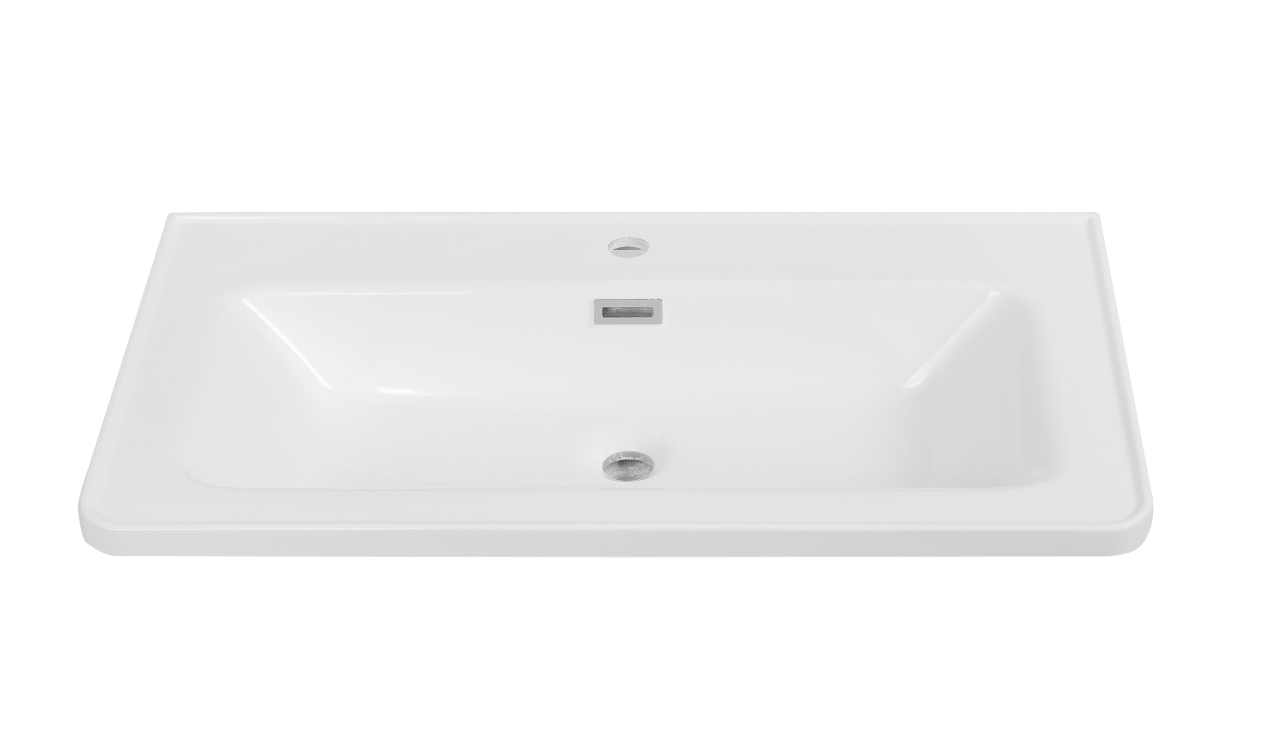 Streamline Bath 33.5" Solid Surface Resin Streamline Vanity Top | Wayfair