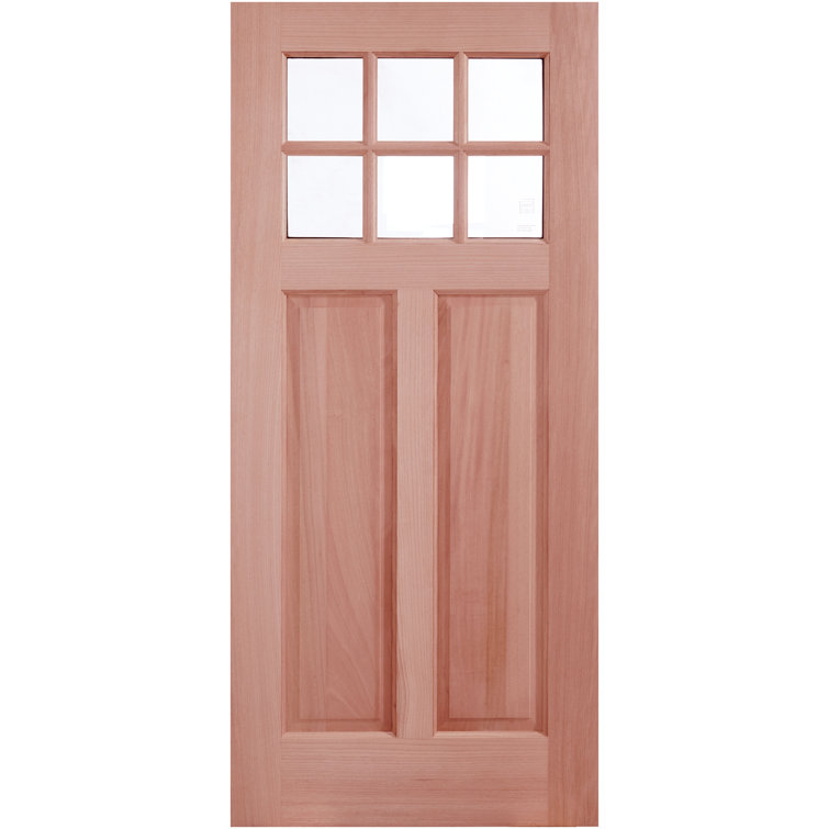 Waydoor 36'' x 80'' Wood Front Entry Doors & Reviews | Wayfair