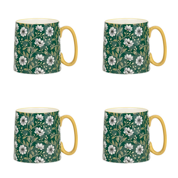 Ten Strawberry Street 10 Strawberry Street Bella Mug, Bright Flowers ...