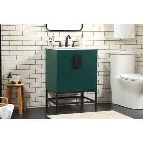 Wayfair | 24 Inch Green Bathroom Vanities You'll Love in 2024