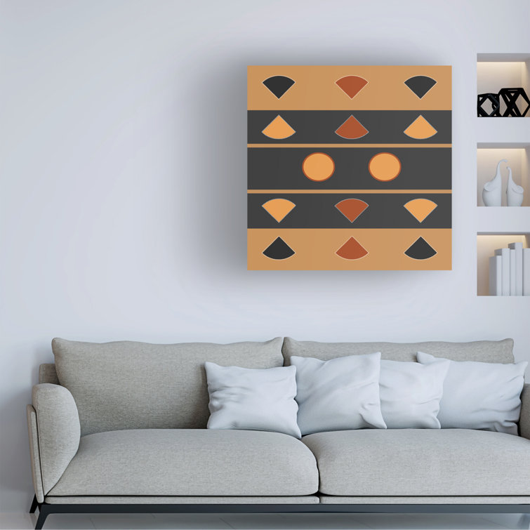 Orren Ellis Richard Homawoo 'Ethnic Pattern 4' Canvas Art - Wayfair Canada
