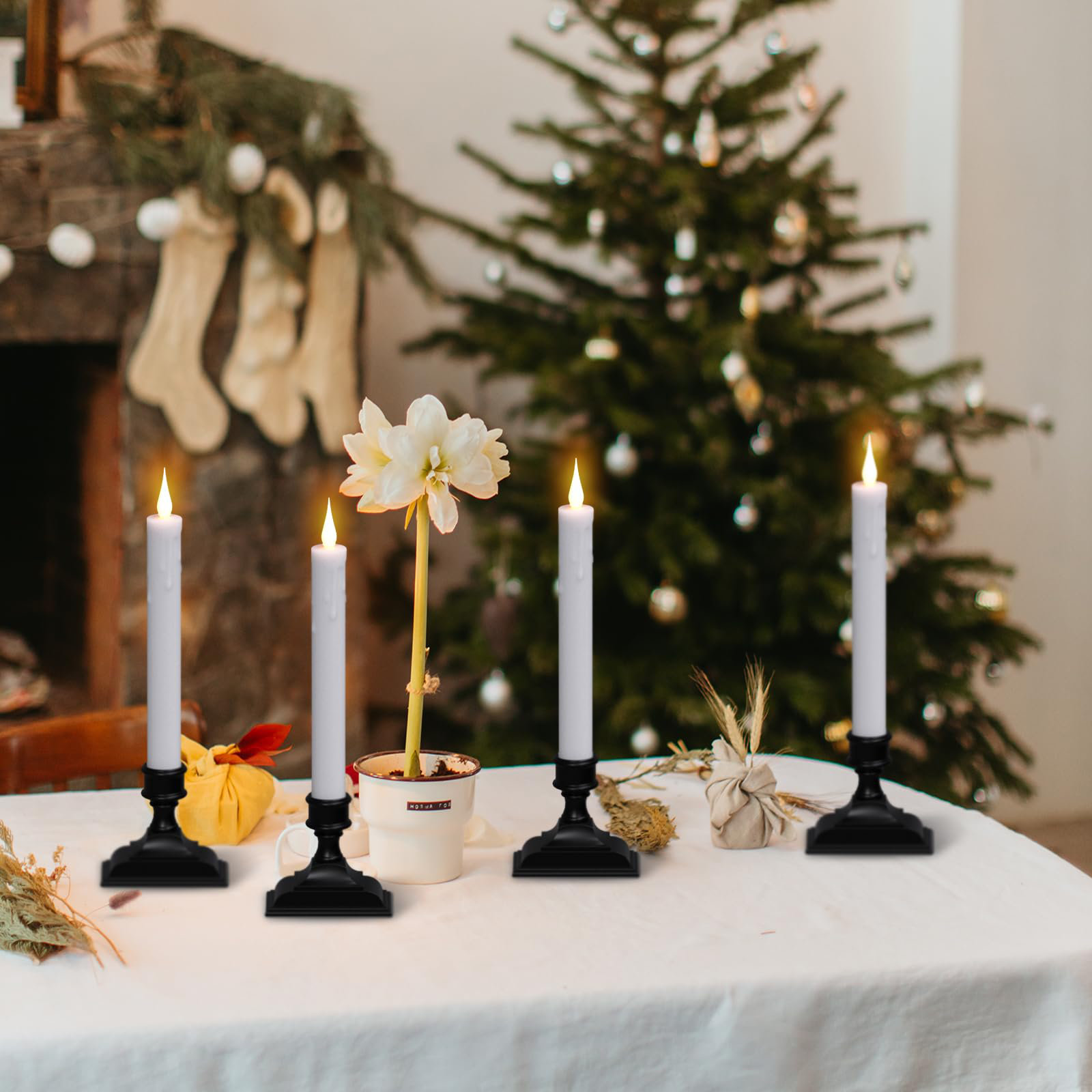 The Holiday Aisle® Battery Operated Flameless Window Candles With ...