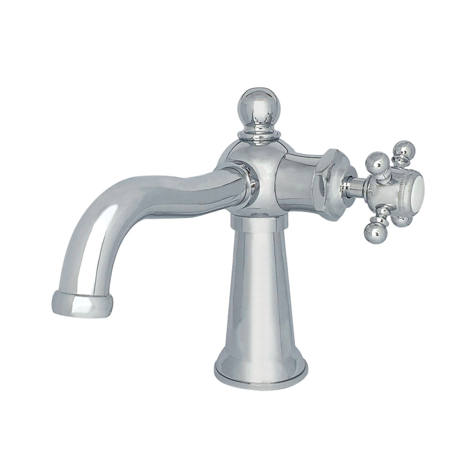 Kingston Brass Nautical Single-Handle 1-Hole Deck Mount Bathroom Faucet ...