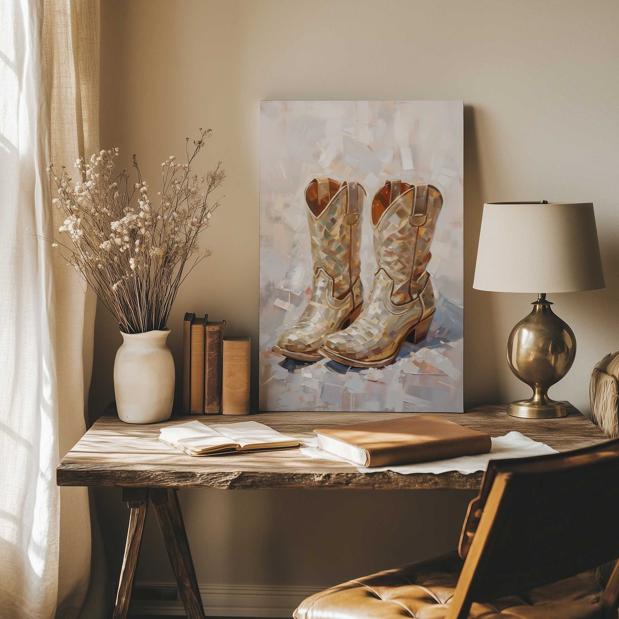 Foundry Select " Cowboy Essentials In Tan I " - Wayfair Canada