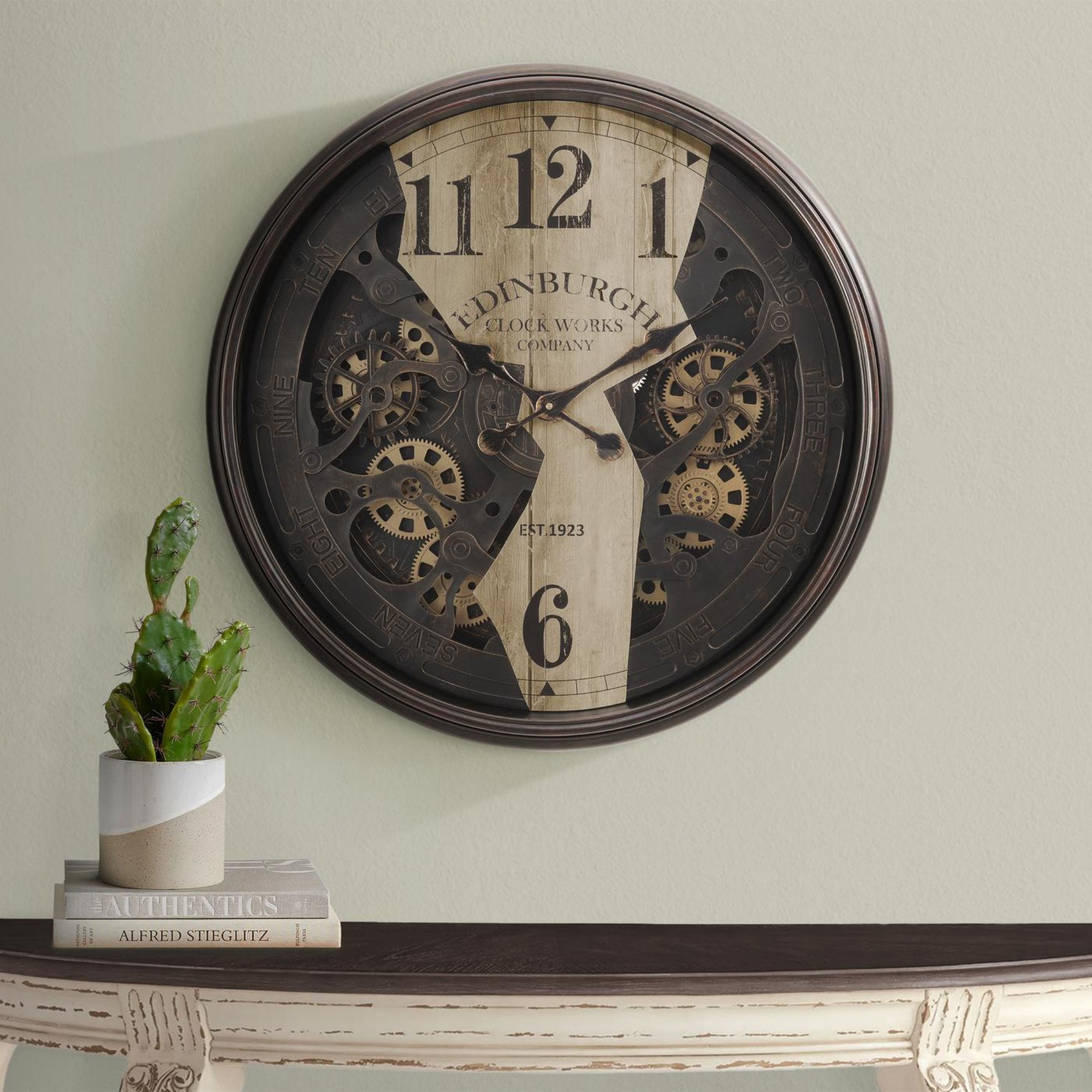 Williston Forge Clocks, 30" Round | Wayfair