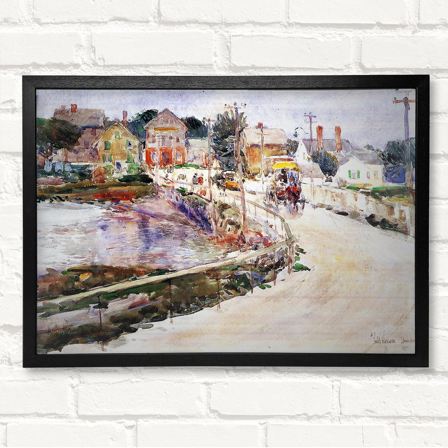 ClassicLiving Closed Corner Frame Art Prints on Wood | Wayfair.co.uk
