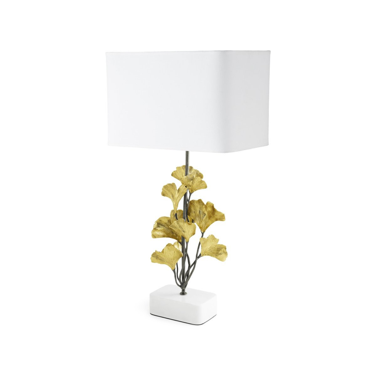 Michael Aram Golden Ginkgo Table Lamp | Perigold