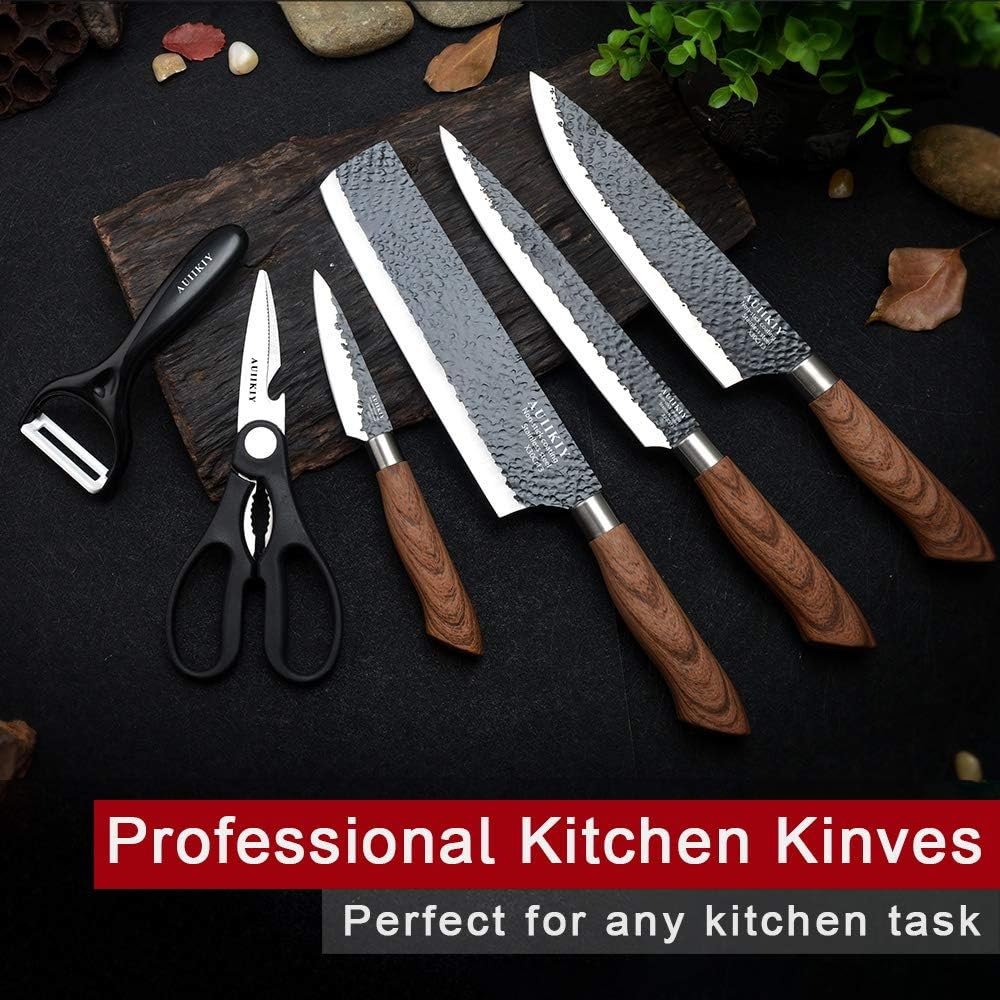 Toledo Bath & Kitchen 6 Piece High Carbon Stainless Steel Assorted ...