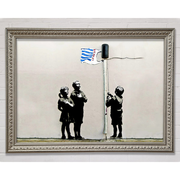 Bright Star Homage To The Tesco Flag Landscape - Single Picture Frame ...