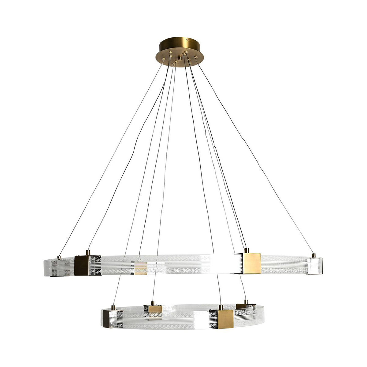 ellahome Maximus 2 - Light Unique / Statement Wagon Wheel LED ...