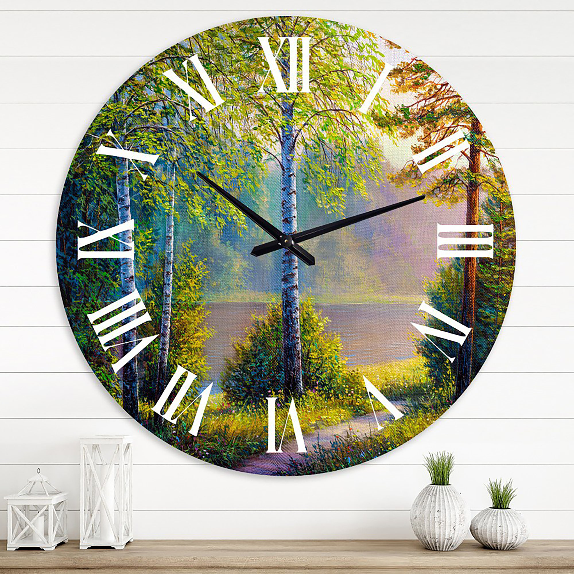 East Urban Home Subtle Evening Light Through The Trees I - Traditional ...