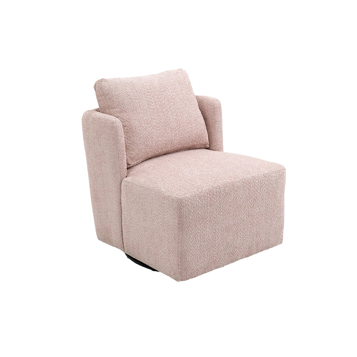 Latitude Run® Tumi 24.41" Wide Swivel Barrel Chair, Accent Chair, Sofa Chair for Living Room ...