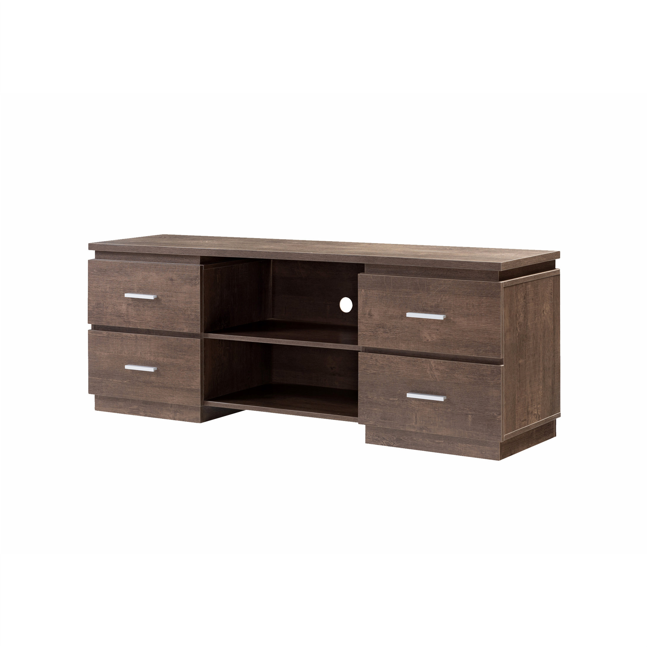 Latitude Run® Home Entertainment Console, 60" TV Stand with 4 Drawers ...