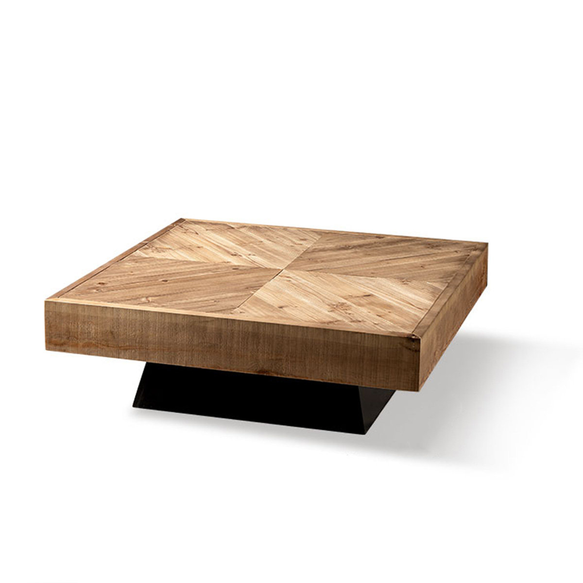 abodeappeal Brown Solid Wood Square Coffee Table | Wayfair
