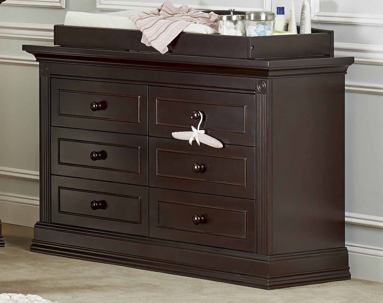 Baby Cache Montana 6 Drawer Double Dresser & Reviews | Wayfair