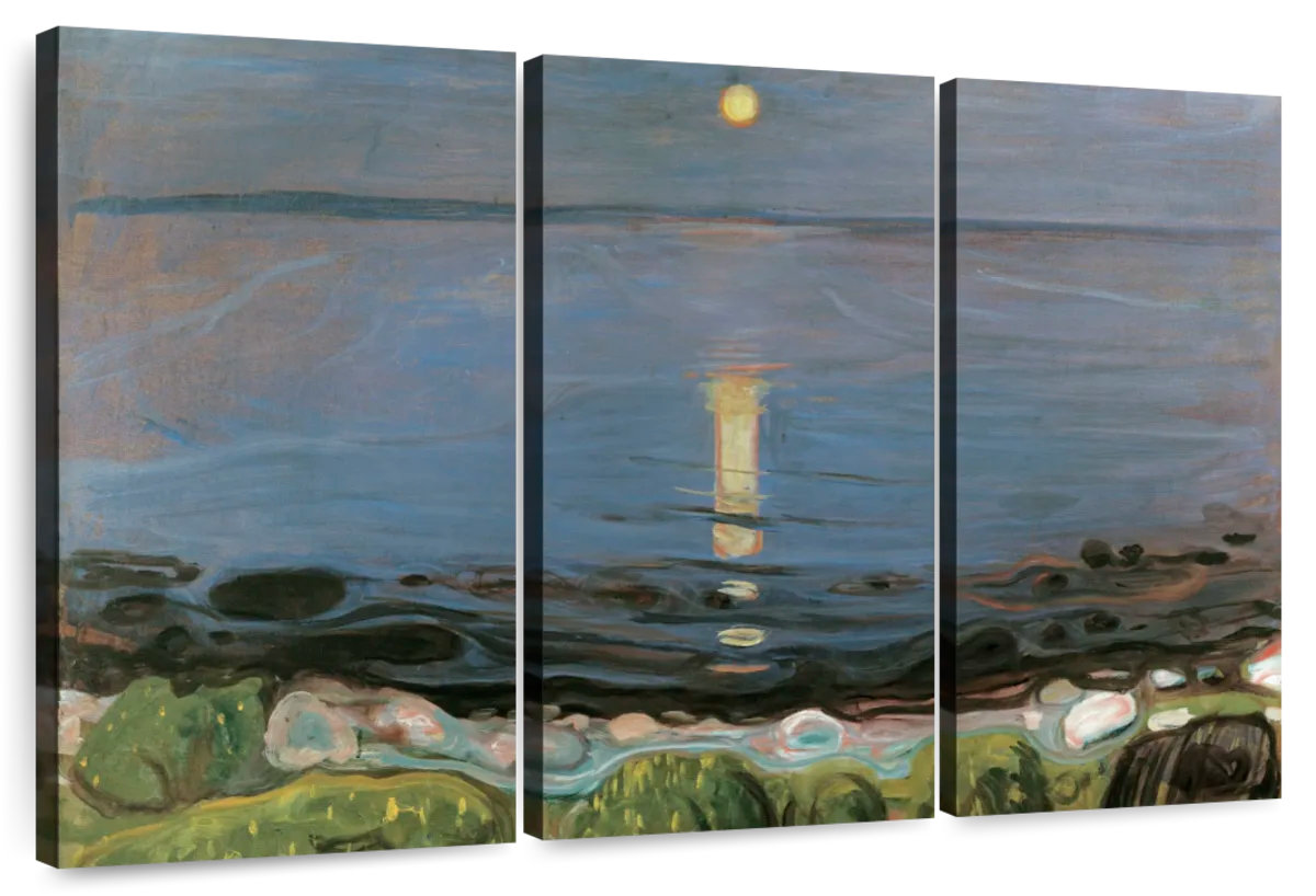 Wade Logan® Avery Summer Night By The Beach | Wayfair