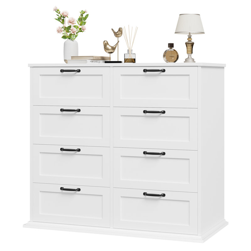 Wade Logan® Ausherman 8 - Drawer Double Dresser & Reviews | Wayfair