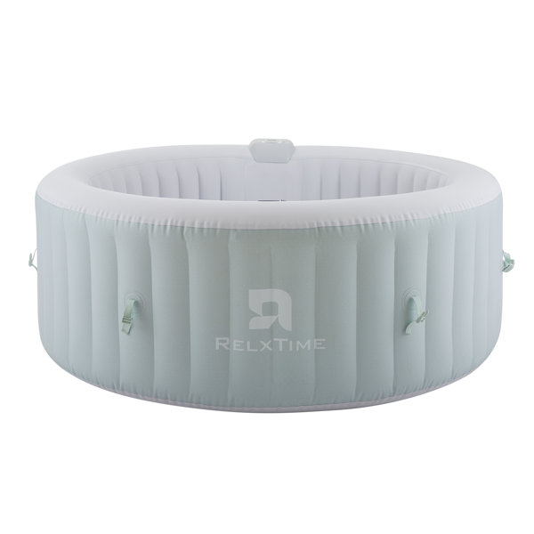 RELXTIME Inflatable Spa Blow Up Hot Tub 2 To 4 Person Round Portable ...