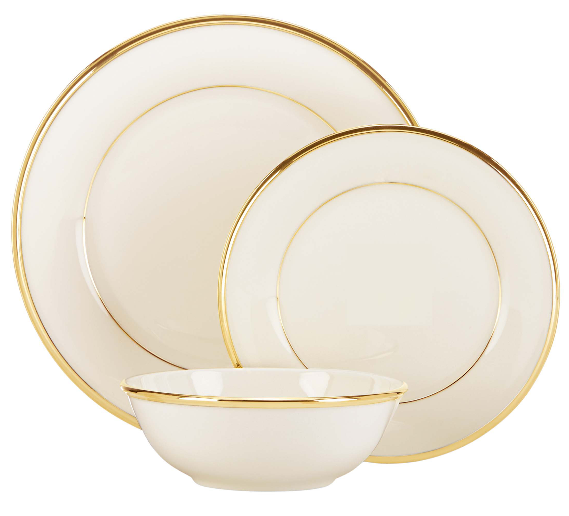 Lenox Eternal 3 Piece Place Setting, Service for 1 & Reviews | Wayfair