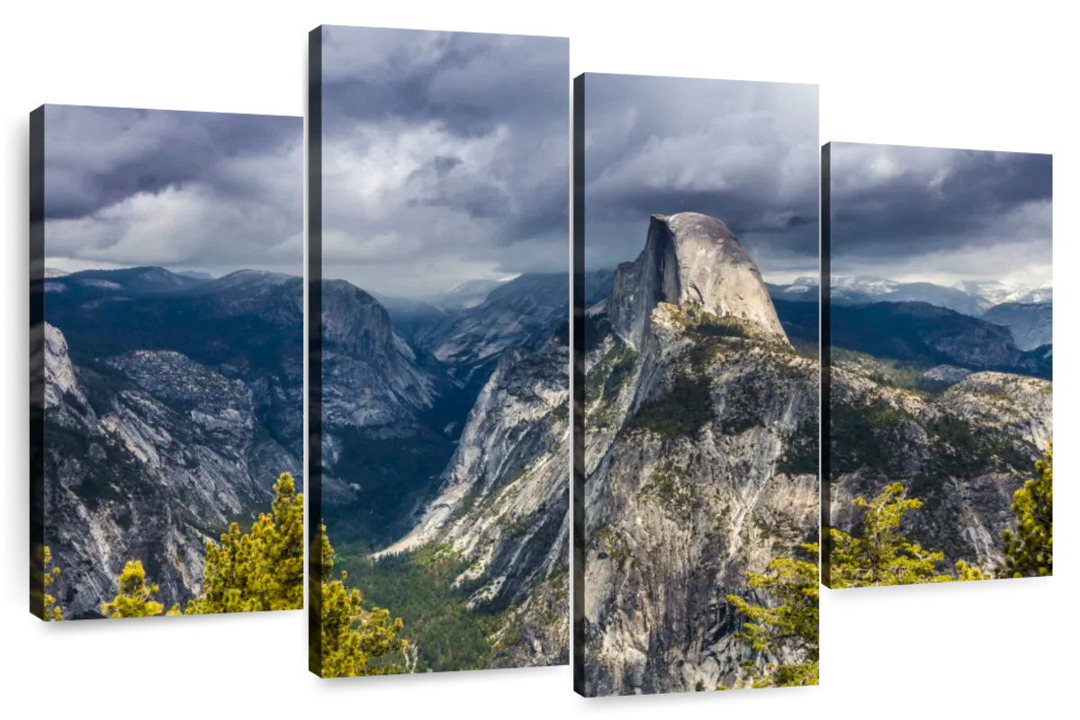 Millwood Pines Alvord Storm Over Half Dome | Wayfair