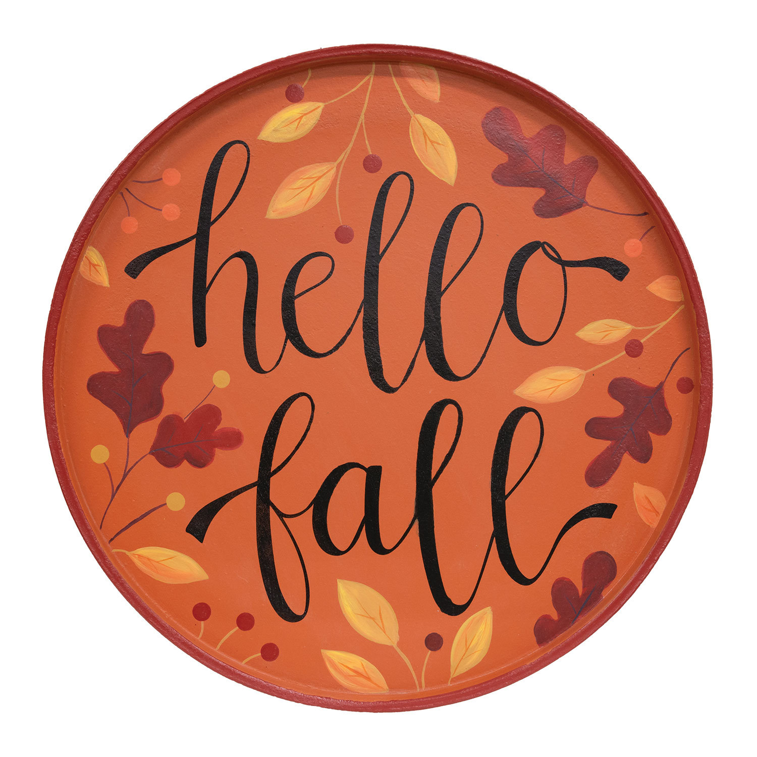 The Holiday Aisle® Kailiah Solid + Manufactured Wood Decorative Plate 1 ...