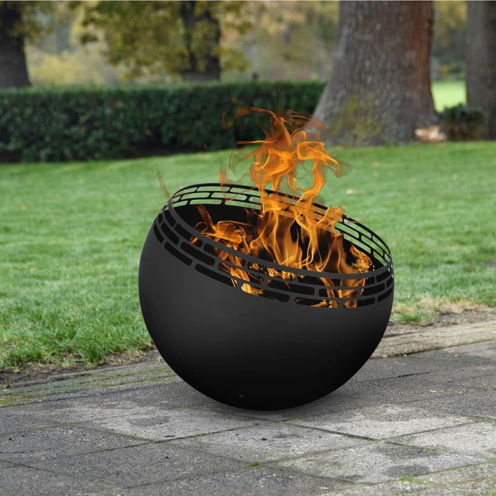 Williston Forge Esschert Design Fire Pit Ball Stripes | Wayfair.co.uk